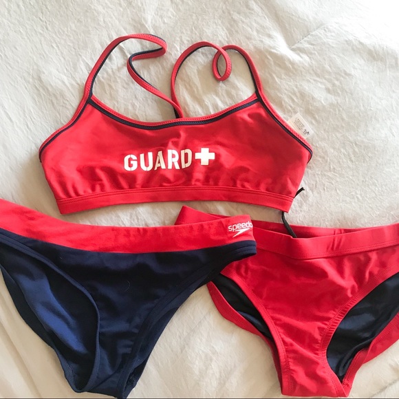 Swim | Red Lifeguard Swim Set | Poshmark
